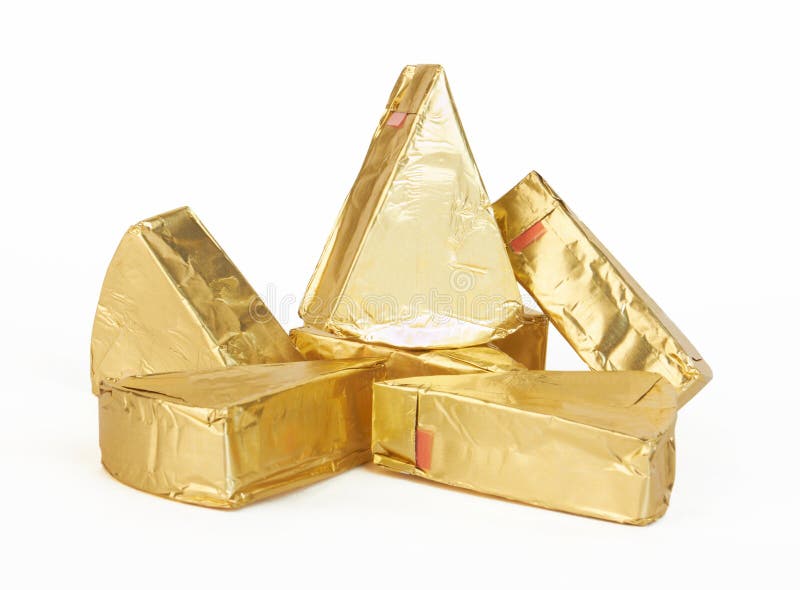 Cheese in foil stock image. Image of wheat, dairy, veined - 27147375