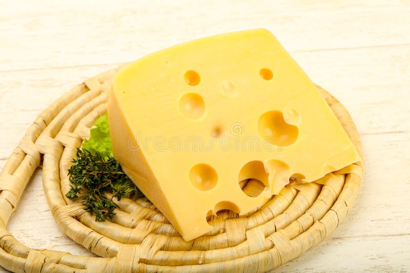 Piece of cheese stock photo. Image of hole, eating, organic - 112232352