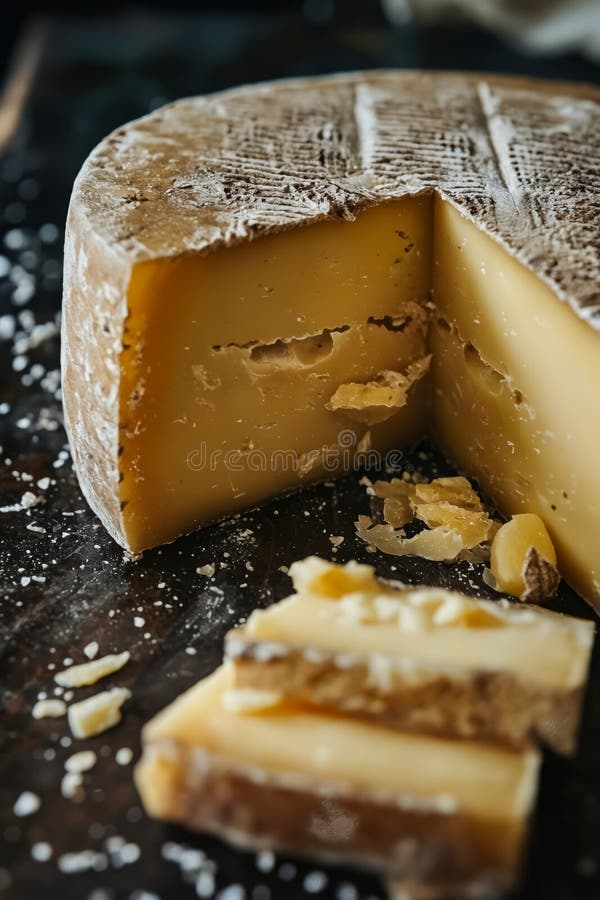 Piece Cheese Cut Out Generative Ai Stock Photos - Free & Royalty-Free ...