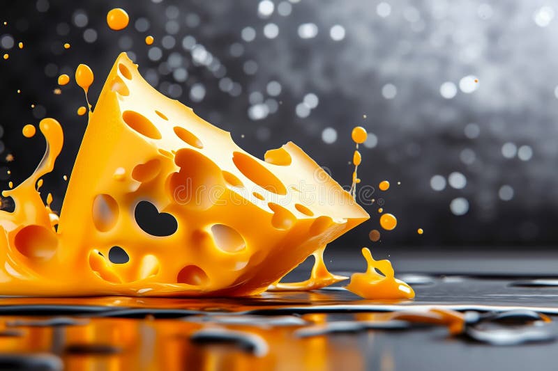 Piece Cheese Splash Orange Juice Stock Photos - Free & Royalty-Free ...