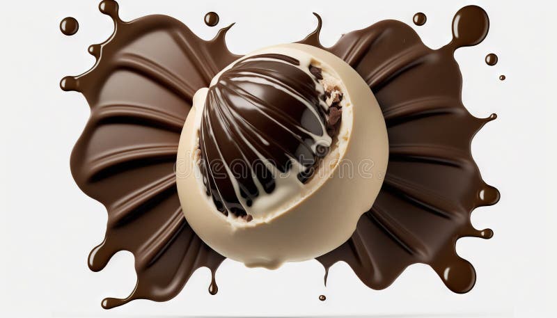 Chocolate Center Stock Illustrations – 678 Chocolate Center Stock ...