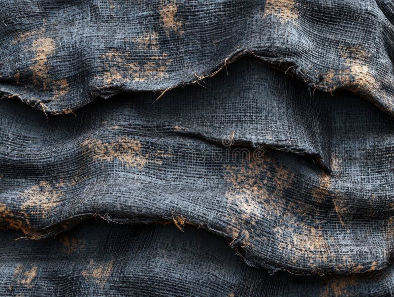 A Piece of Cloth with a Brownish Color and Some Spots on it Stock ...