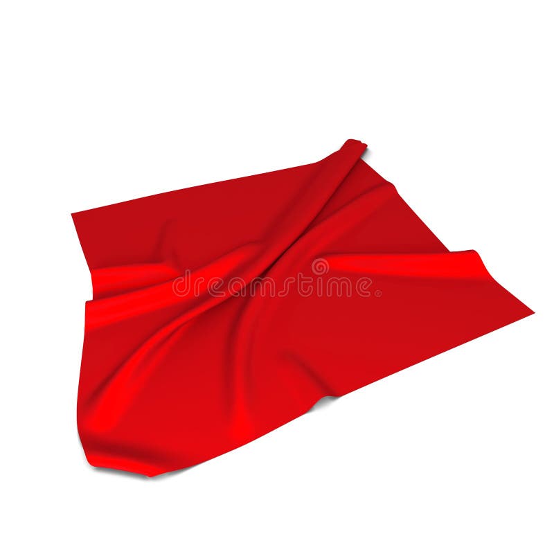 Piece of cloth stock illustration. Illustration of silky - 46056936