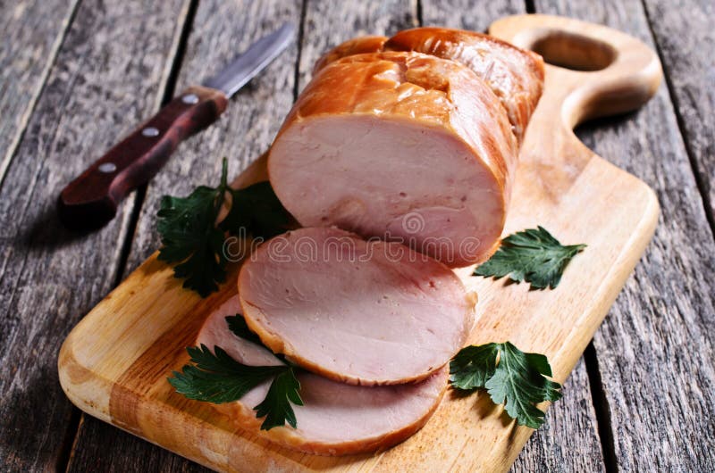 Honey Glazed Ham stock photo. Image of easter, platter - 29916978