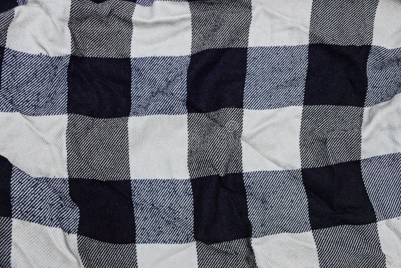 Texture of a Fabric of Crumpled Cloth with a Pattern Stock Image ...