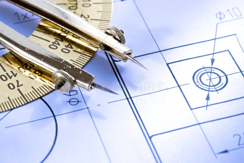 Piece of draft stock image. Image of drafting, table - 22130759