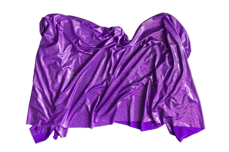 Piece of fabric isolated stock photo. Image of folded - 257950958