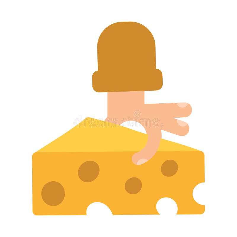 Piece of Fresh Cheese Cheese Making Traditions Stock Vector ...