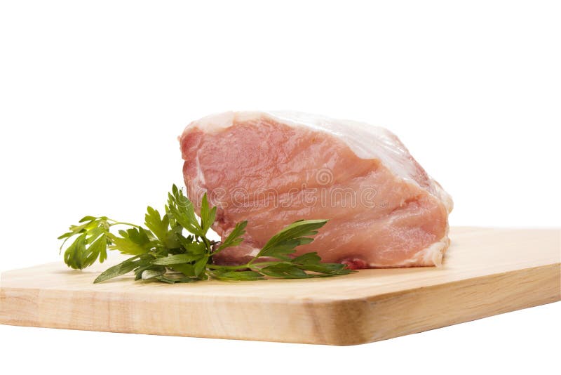 Piece of fresh meat stock image. Image of cutting, meal - 19880229