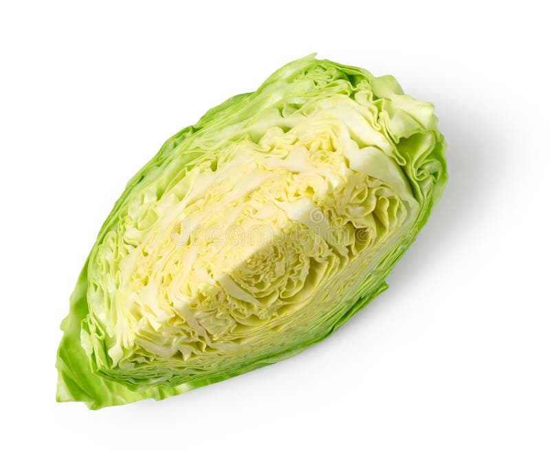 Piece of fresh raw cabbage stock image. Image of halved - 216959247