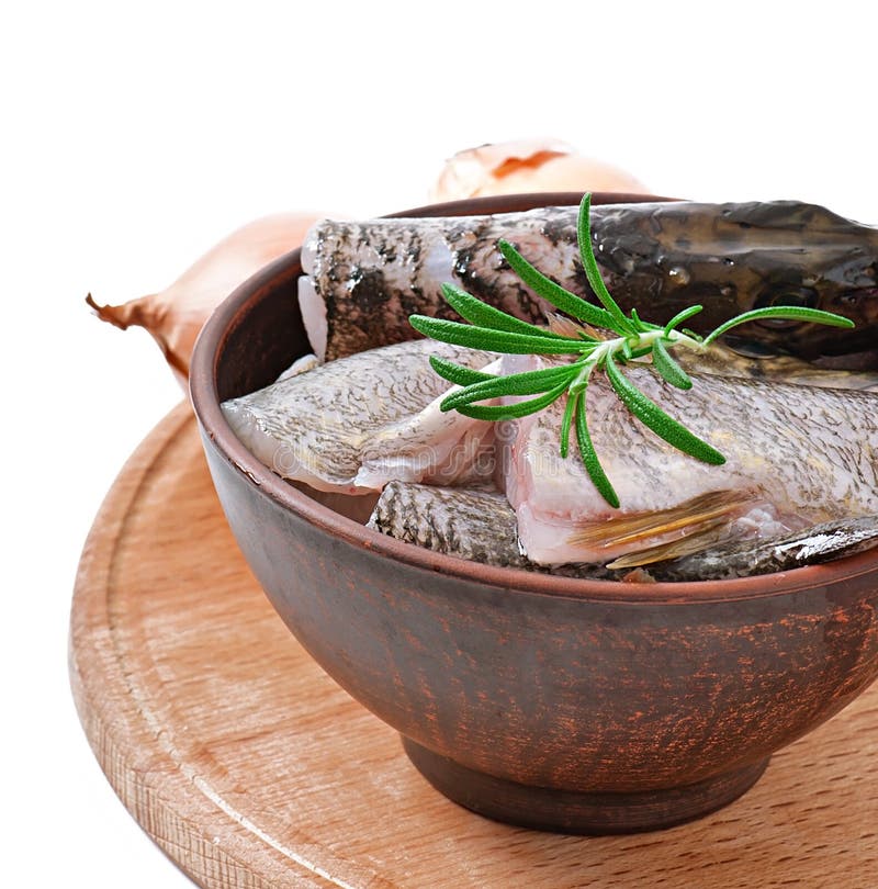 Piece of fresh raw fish stock photo. Image of delicious - 39712210