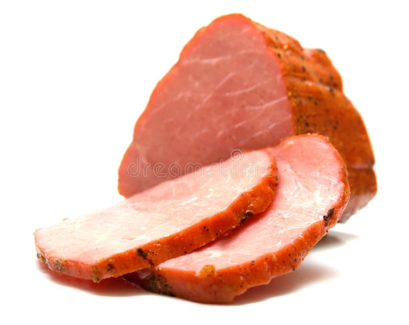 Piece of a ham stock photo. Image of preparation, organic - 7090404