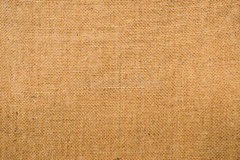 Piece of Hessian Fabric Showing the Woven Pattern and Texture Stock ...