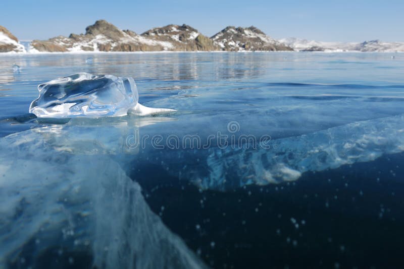 Piece of ice stock image. Image of abstract, background - 15941833