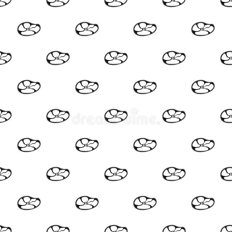Piece of Meat Pattern, Simple Style Stock Vector - Illustration of ...