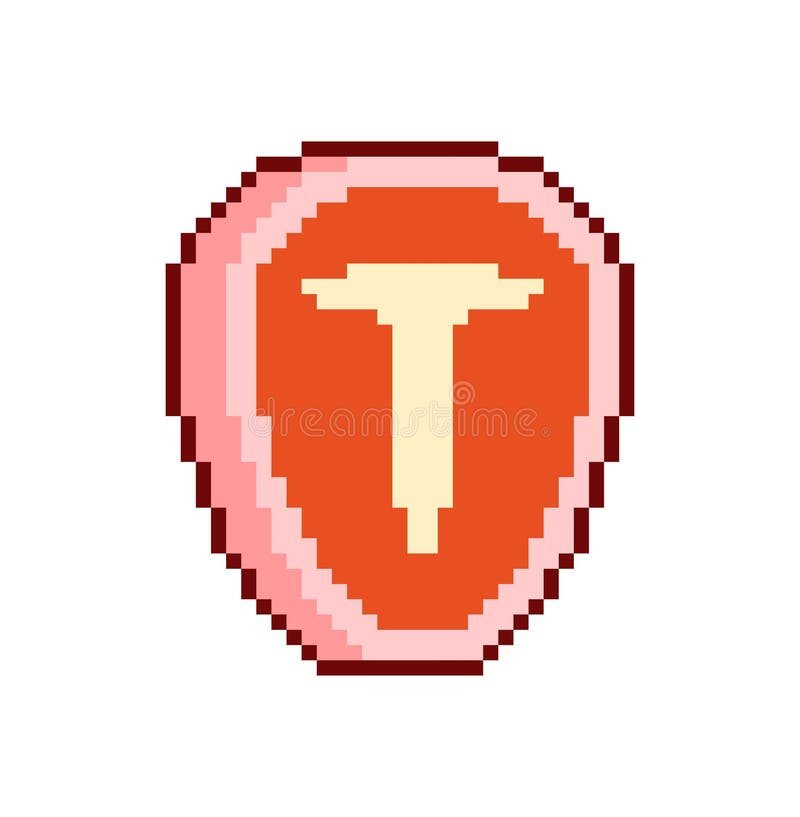 Piece of Meat Pixel Art. Raw Chop 8 Bit Stock Vector - Illustration of ...