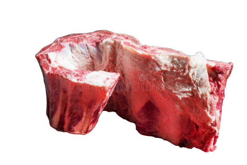 A Piece of Mutton Meat on a Transparent Background . Stock Photo ...