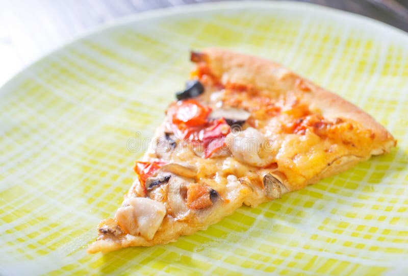 Piece off pizza stock photo. Image of crust, pizza, dinner - 37799286