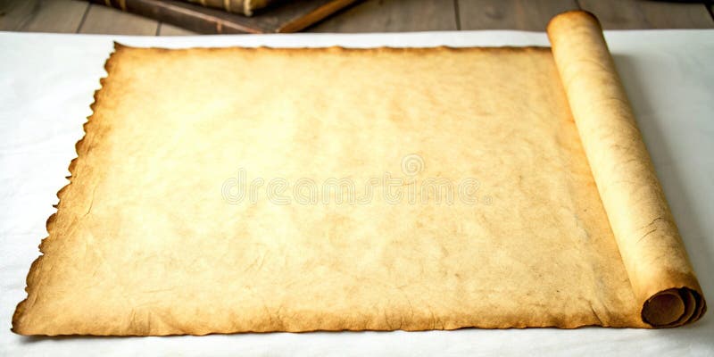 Old Parchment Paper Look with Vignette Stock Illustration ...