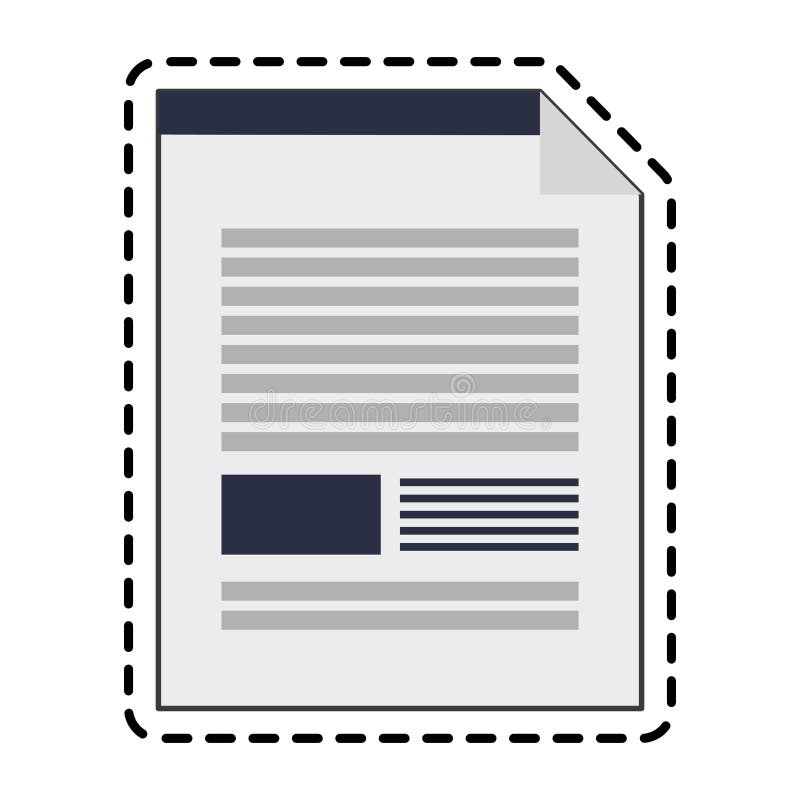 Piece of paper design stock vector. Illustration of concept - 81874423