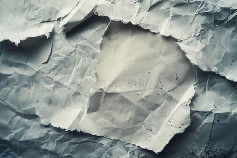 A Piece of Paper with a Hole Punched in it Stock Photo - Image of ...