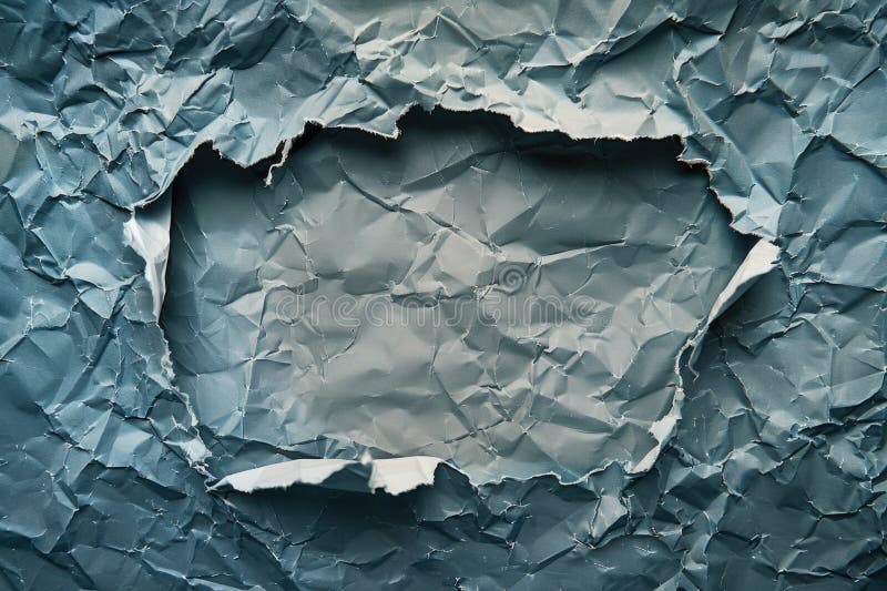 A Piece of Paper with a Hole Punched in it Stock Photo - Image of hole ...