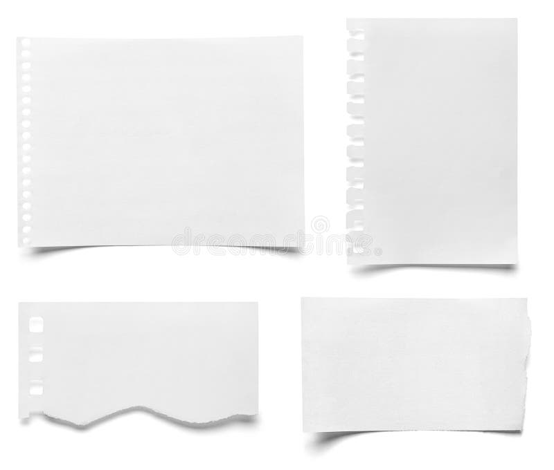 Piece of Paper Note Notepad Stock Photo - Image of border, frame: 75599610
