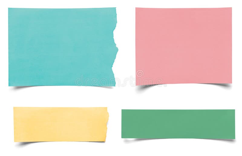 Piece of Paper Note Notepad Stock Photo - Image of office, reminder ...