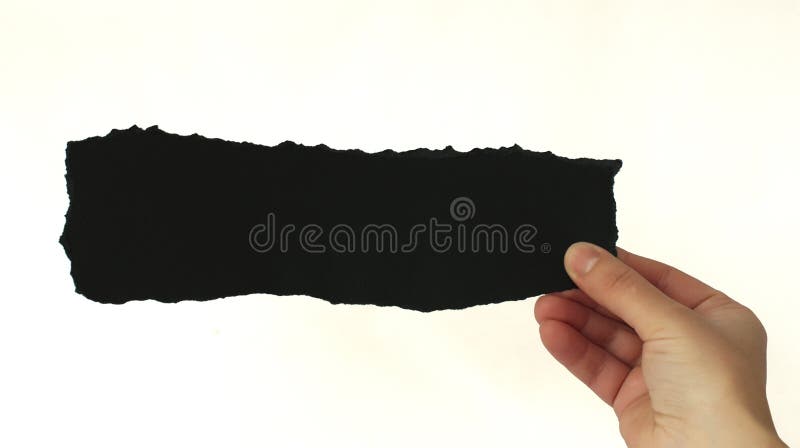 Piece of Paper with Space for Text Stock Image - Image of notice ...