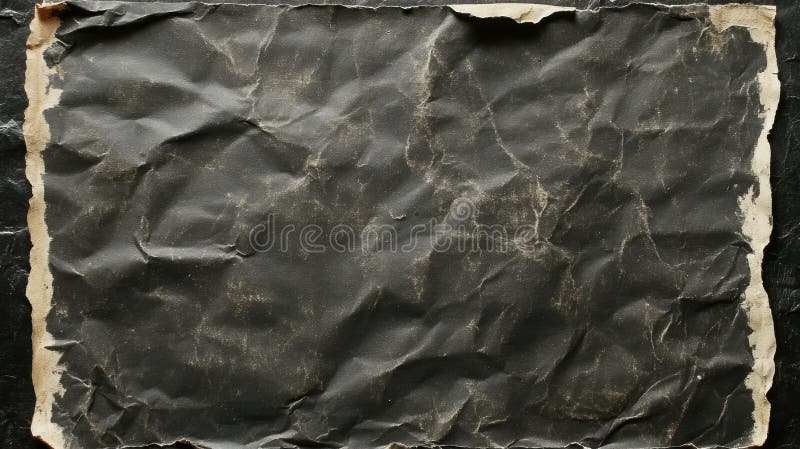 A Piece of Paper with a Torn Piece of Paper Stock Illustration ...