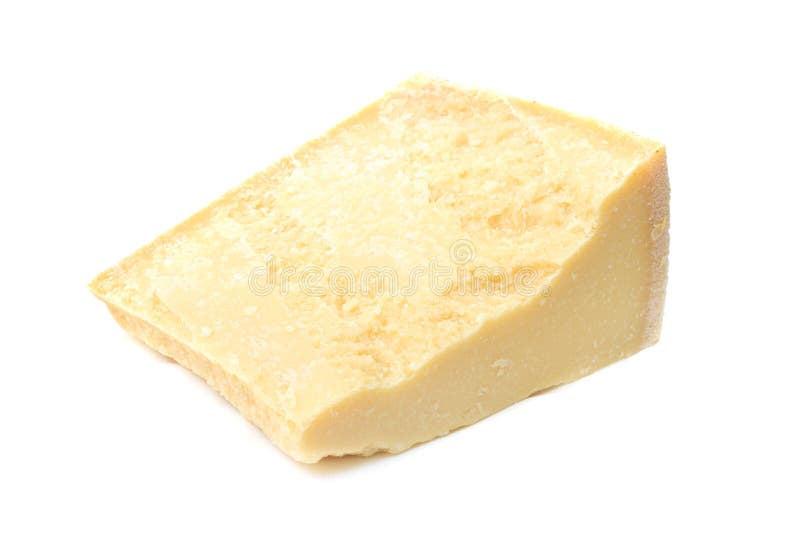 Piece of parmesan cheese stock photo. Image of hard, slice - 9978216