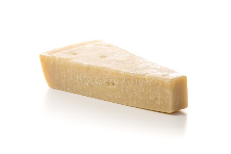 Piece of parmesan cheese stock photo. Image of hard, slice - 9978216