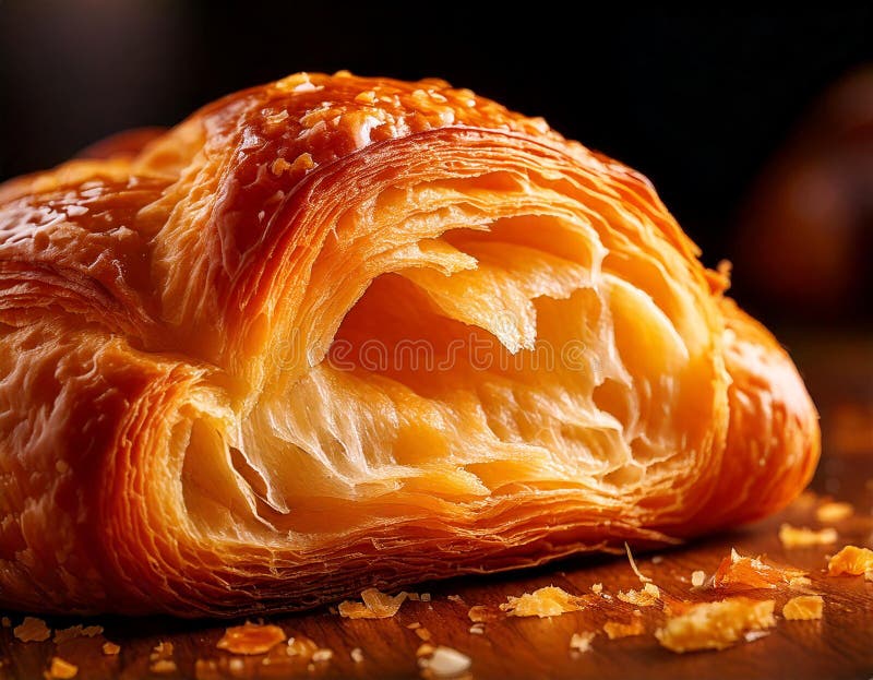 A Piece of Pastry with a Hole in it Stock Photo - Image of meal, piece ...
