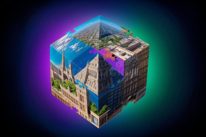 Piece by Piece a Captivating Realistic Puzzle.AI Generated Stock ... Piece by Piece a Captivating Realistic Puzzle.AI Generated Stock ...
