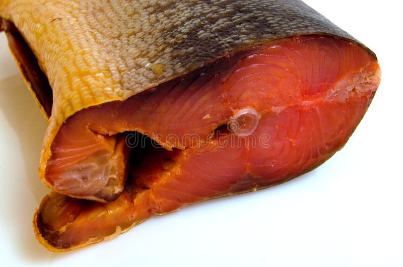 A piece of pink salmon. stock image. Image of salmon - 89813469