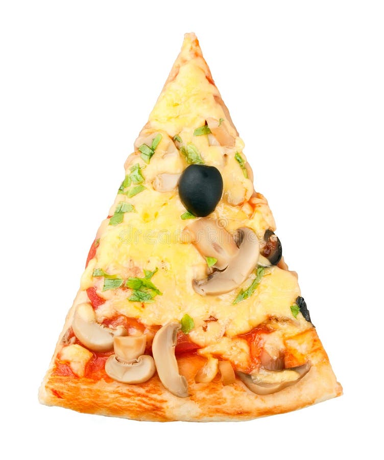 Pizza and piece stock image. Image of dine, background - 24469569