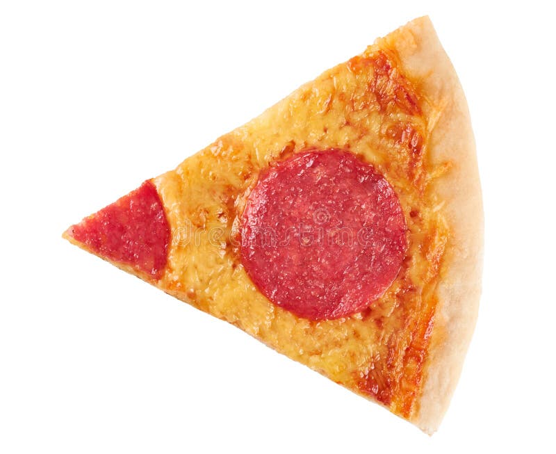 Pizza with Sausage Isolated Gourmet White Background Collage Stock ...