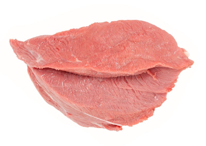 Piece of raw beef stock image. Image of isolated, piece - 27061557