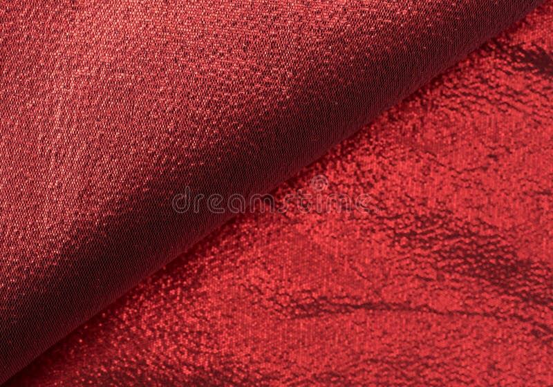 Red metallic cloth stock photo. Image of texture, woven - 108179040