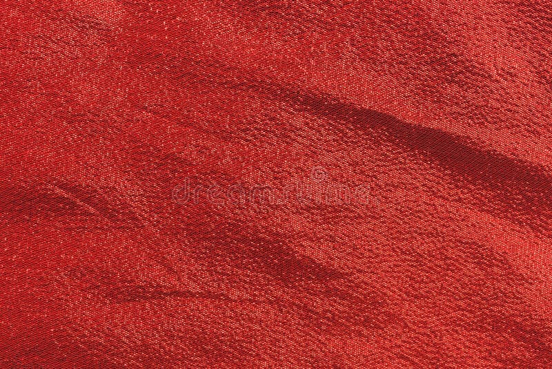 Red metallic cloth stock photo. Image of sewing, light - 108178856