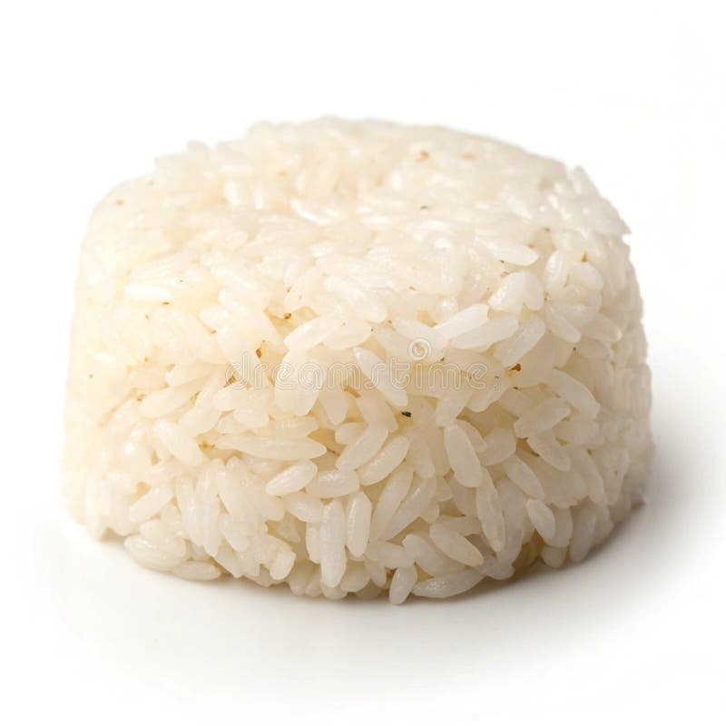A Piece of Rice on a Transparent Background Stock Illustration ...