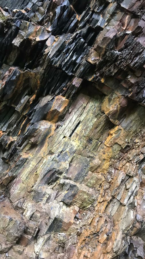 Piece of Red Rock. stock photo. Image of edge, rock, isolated - 640036