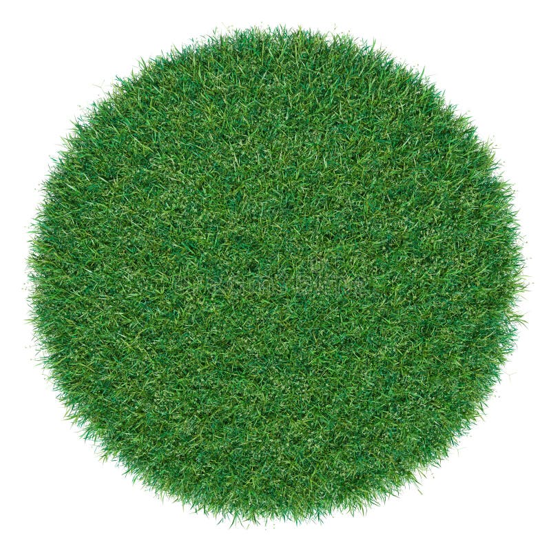 Round Piece Land Green Grass Stock Illustrations – 56 Round Piece Land ...