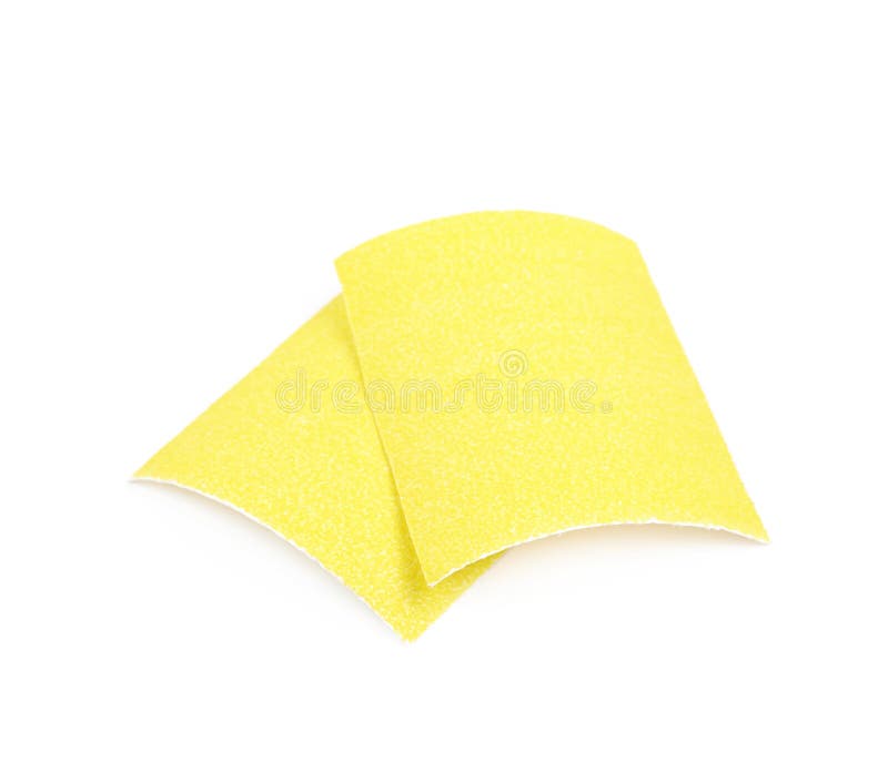 Piece of a Sandpaper Isolated Stock Image - Image of scratch, carpenter ...