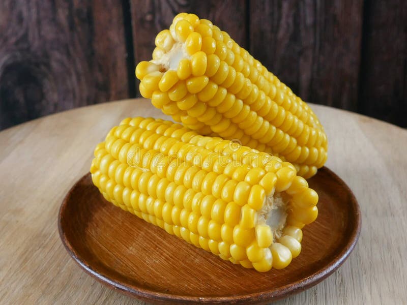 Piece of Sweet Corn and Seeds Closeup Stock Image - Image of golden ...