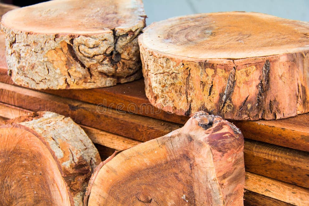 Piece of Timber Prepared for Construction Stock Image - Image of chunk ...