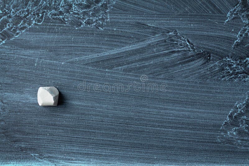 Piece of White Chalk on a Blackboard Stock Image - Image of backdrop ...