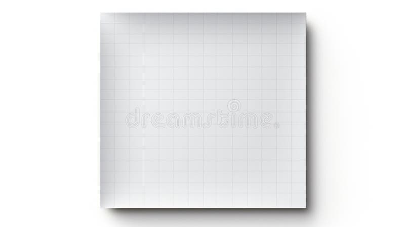 Piece of White Paper Placed on White Surface. Suitable for Various ...
