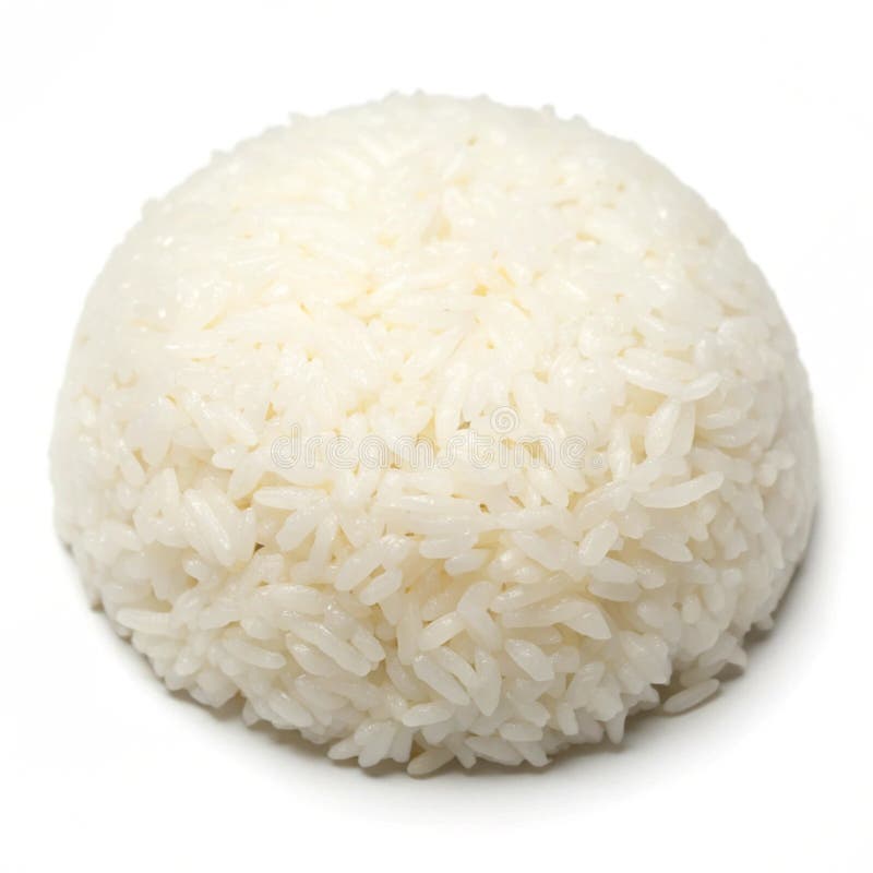 Piece of white rice stock illustration. Illustration of healthy - 357709090