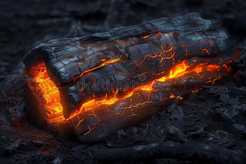 A Piece of Wood with Rust and Fire on it, High Quality, High Resolution ...